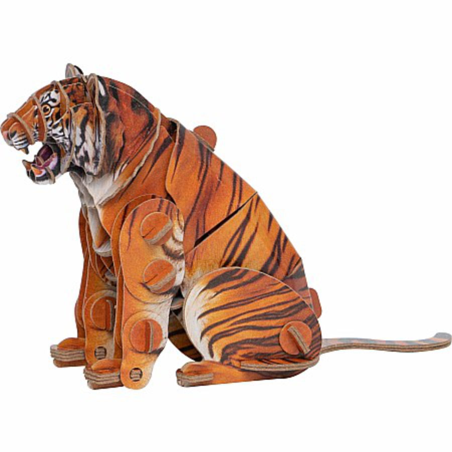 Voices of Nature, Siberian Tiger Kraft Paper Puzzle – Atlanta Hobby