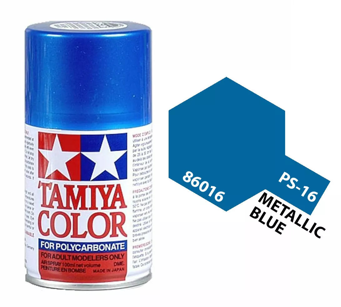 PS-16 Metallic Blue Paint, 100ml Spray Can – Atlanta Hobby