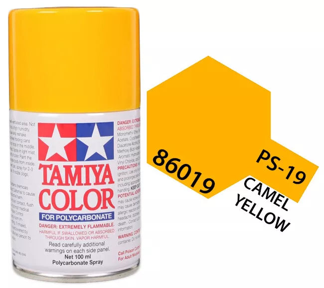PS-19 Camel Yellow Paint, 100ml Spray Can – Atlanta Hobby