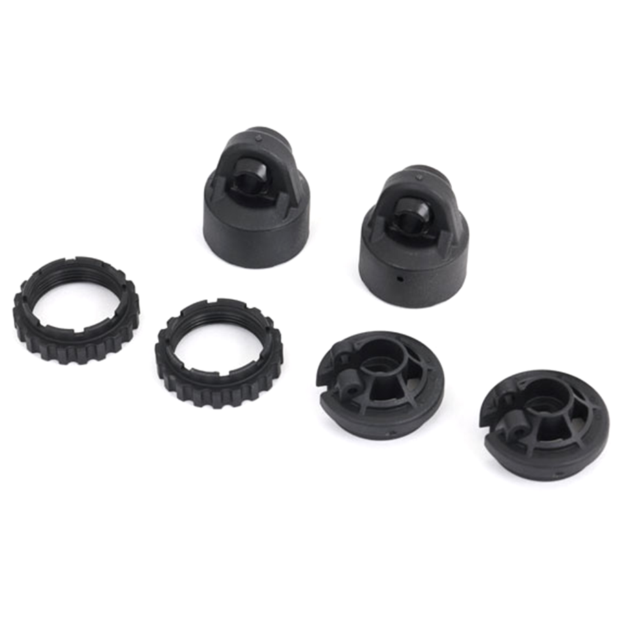 Shock Caps for GT Maxx Shocks (w/ Spring Perch/Adjusters (2) (For 2 Sh ...