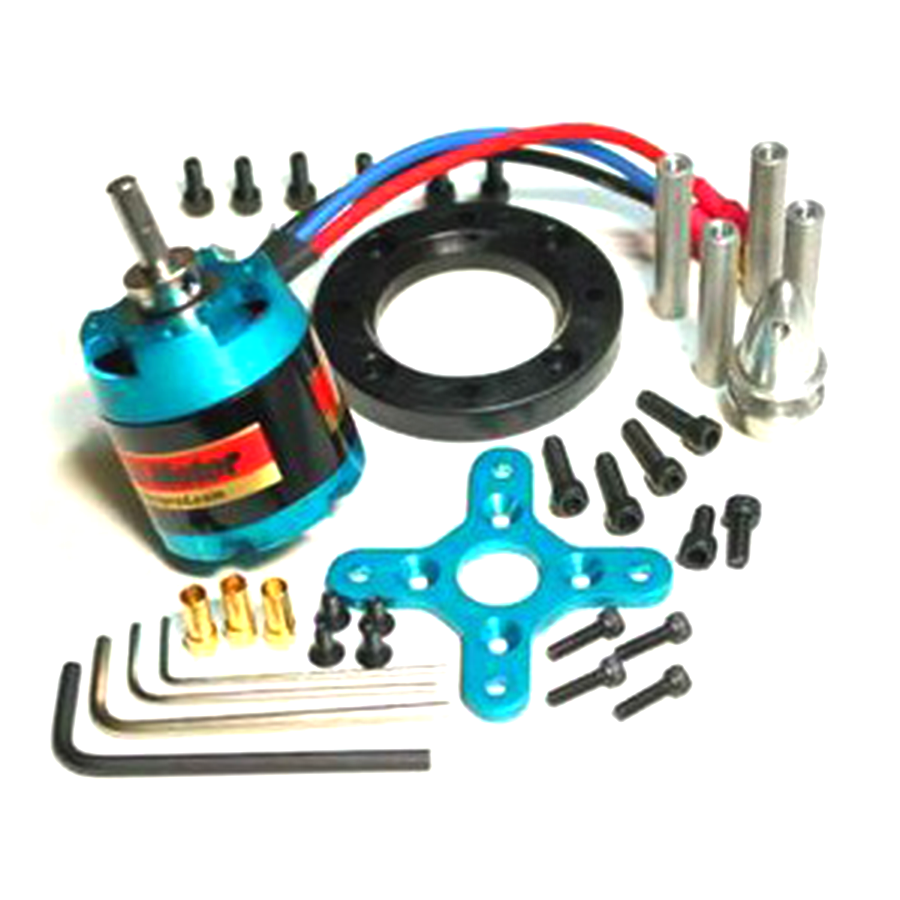 Himax HC3528-800 Outrunner Brushless Motor, 450 Watt – Atlanta Hobby